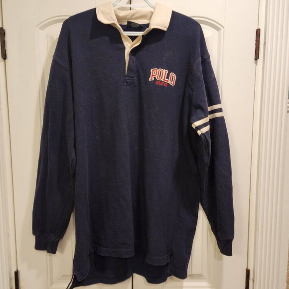 Polo Ralph Lauren | Shirts | Vintage Y2k Polo Ralph Lauren Preppy Rugby ...